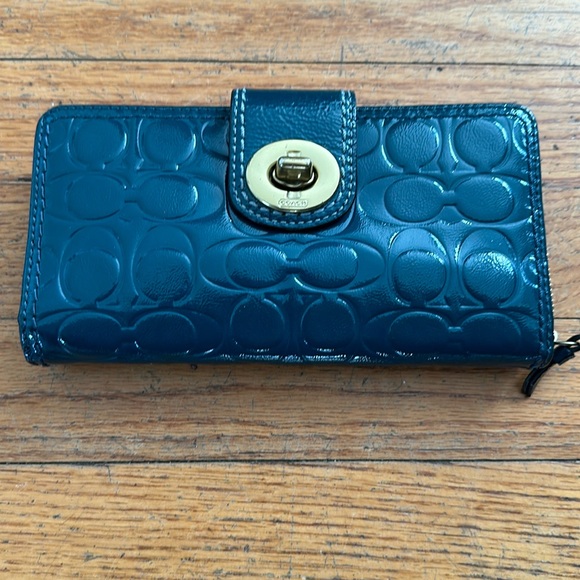 Coach | Bags | Coach Leather Wallet | Poshmark